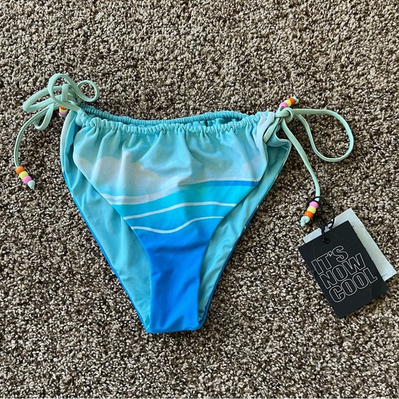South Moon Under | Swim | Nwt Blue Bikini Bottom | Poshmark